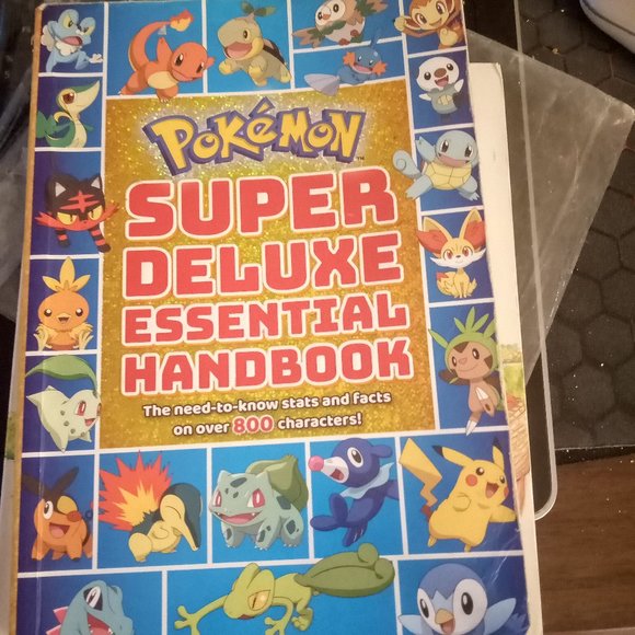 Pokemon | Accents | Pokemon Super Deluxe Essential Handbook By ...